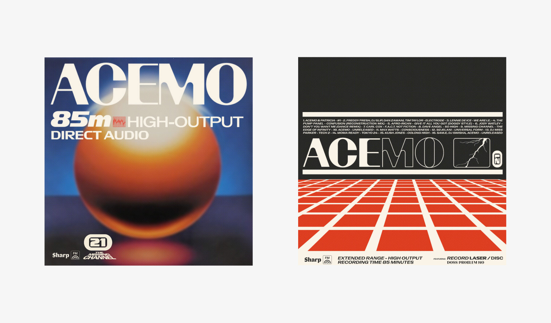 Sharp FM 021: ACEMO for Record Superfamily – Sharp Type